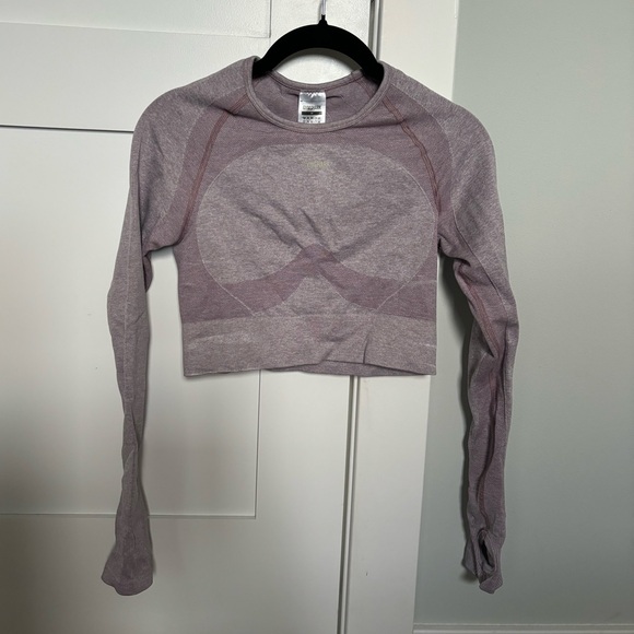 Gymshark | Tops | Gymshark Long Sleeve Training Crop | Poshmark